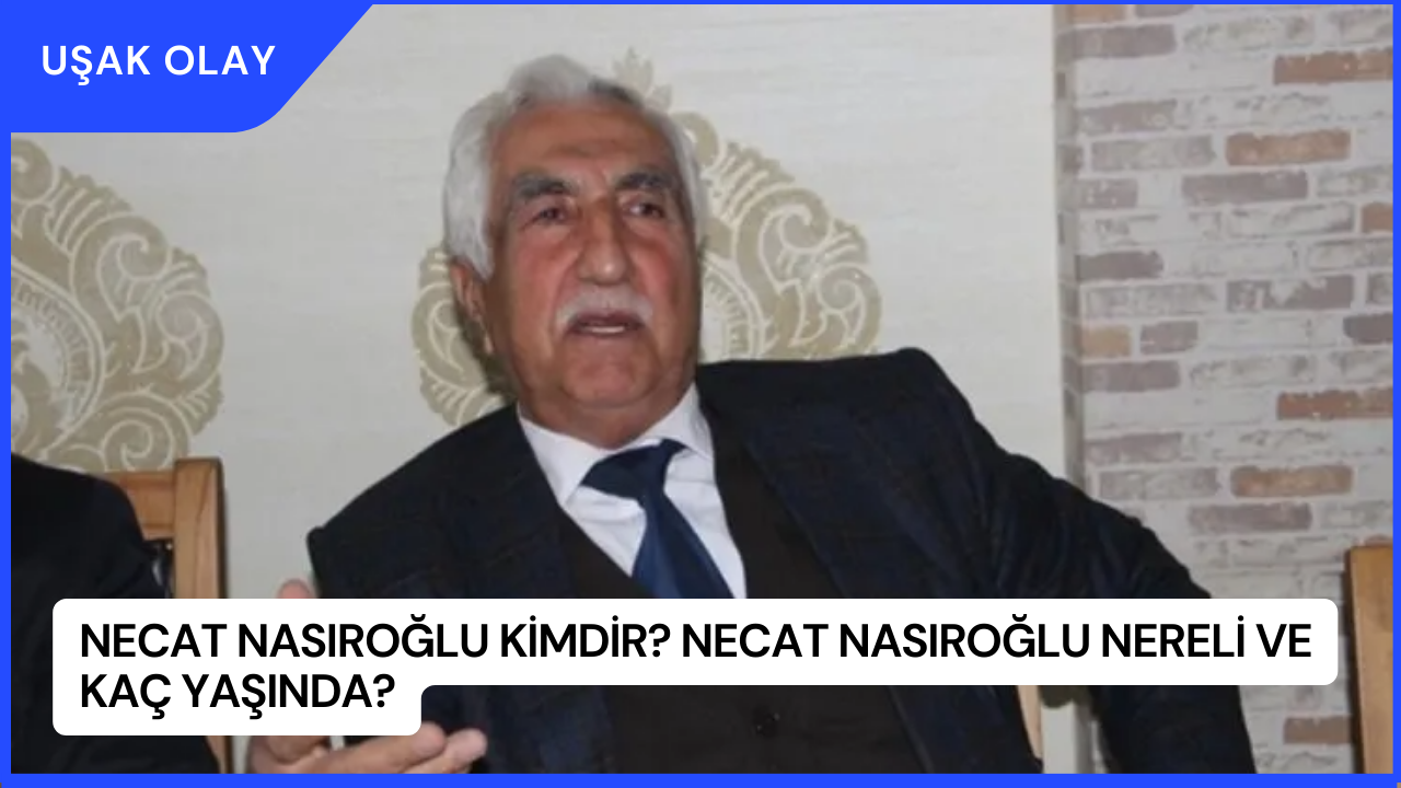 Necat Nasıroğlu Kimdir? Necat Nasıroğlu Nereli ve Kaç Yaşında?