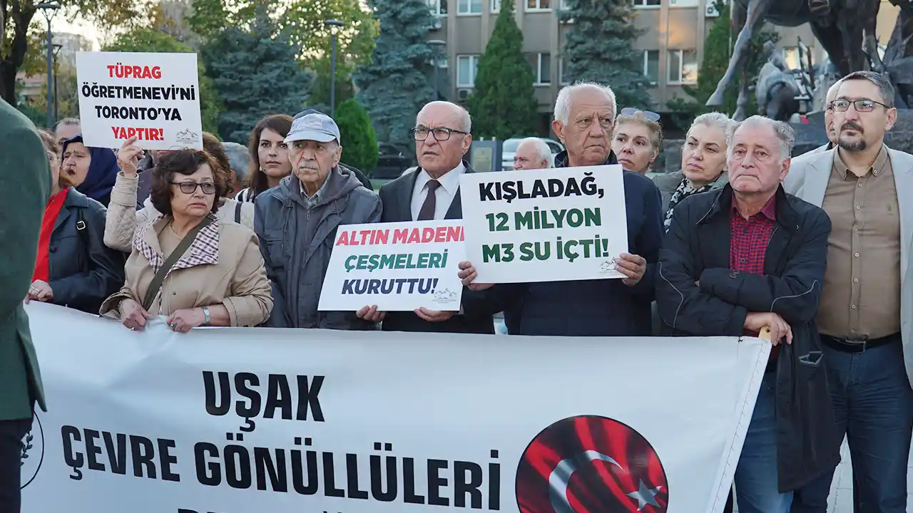 Öz Akcura; “Kışladağ’da suyu yok eden maden, bugün öğretmenevi yapıyor!”
